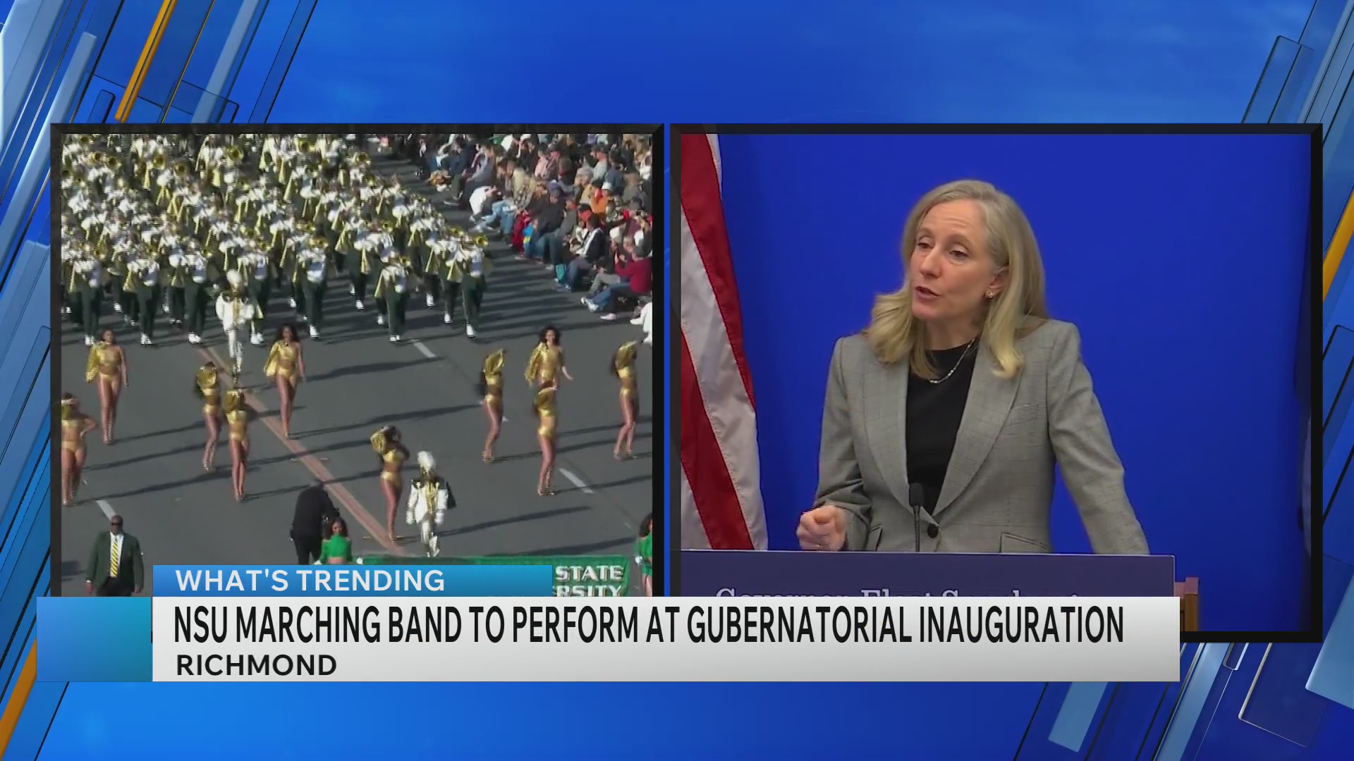 NSU Spartan Legion marching band to perform at Spanberger inauguration