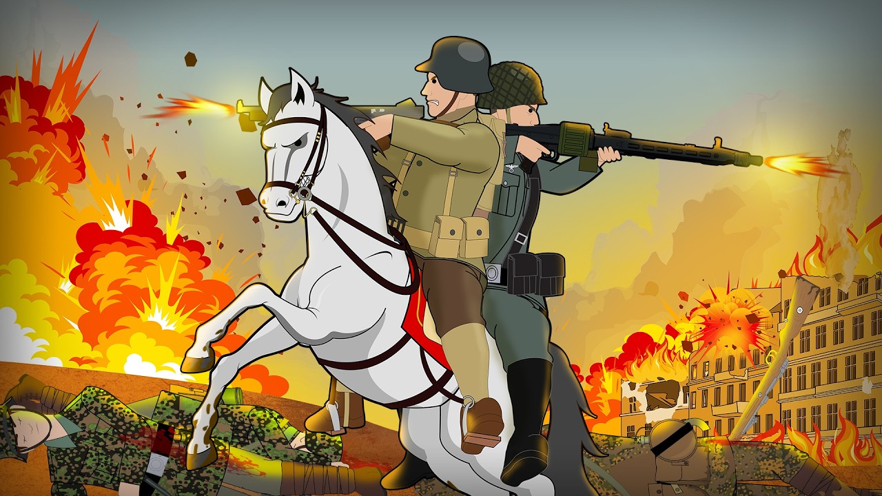 When US and German soldiers fought together to rescue horses