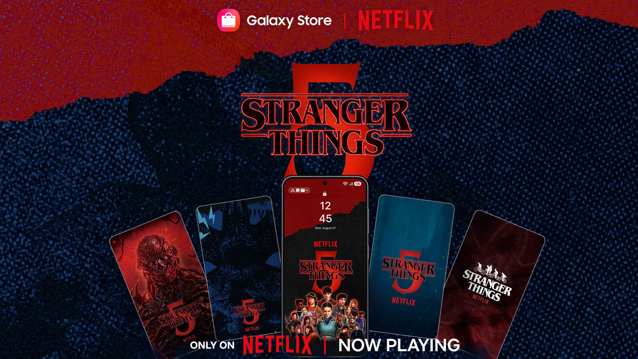 Nur kurz gratis: Stranger Things Theme für Samsung-Geräte