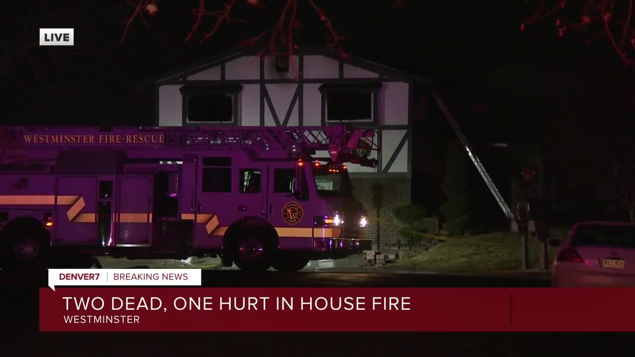 Two people die, another injured in Westminster house fire Tuesday morning