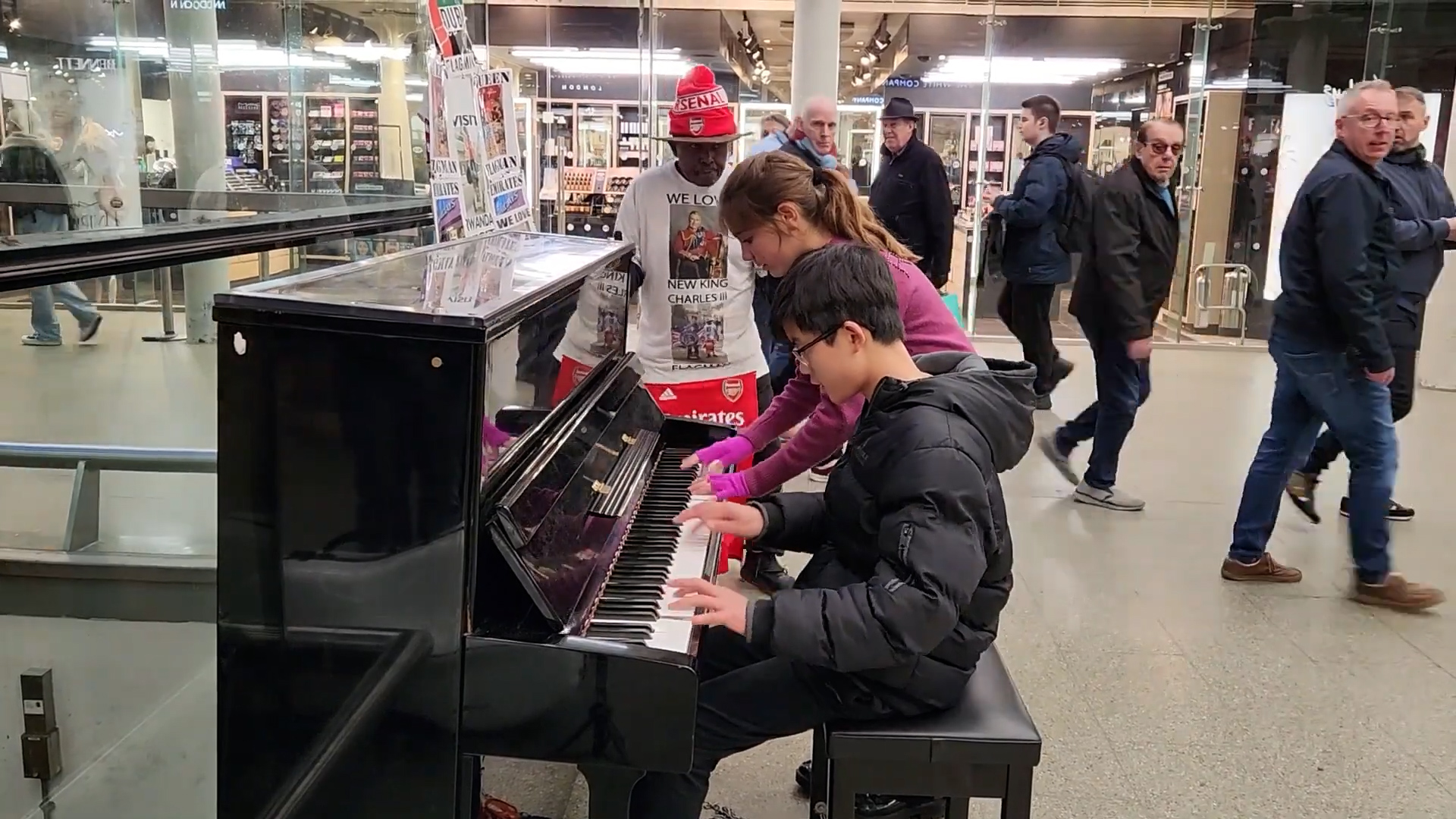 Piano duet with Tamara Brown