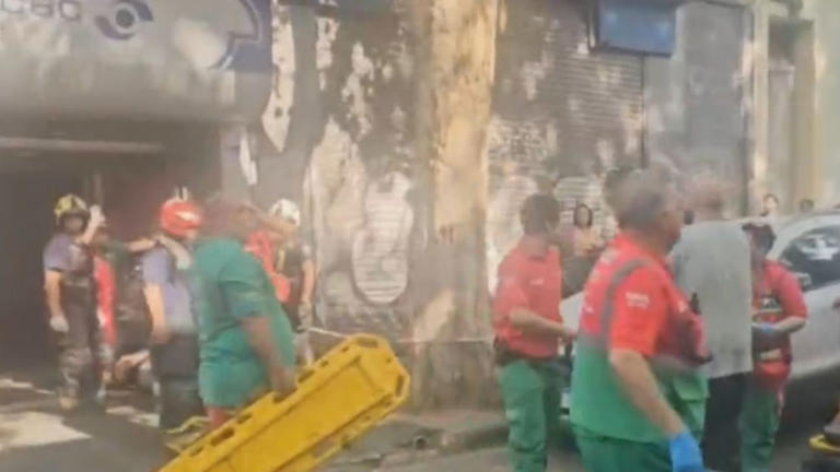 Impactante derrumbe en Palermo: colapsó el techo de un centro médico y ...