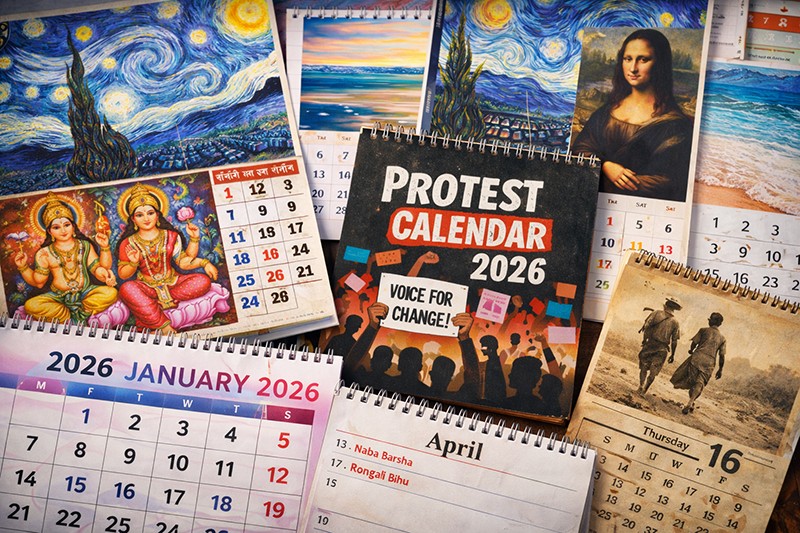 When calendars become quiet chronicles of their time