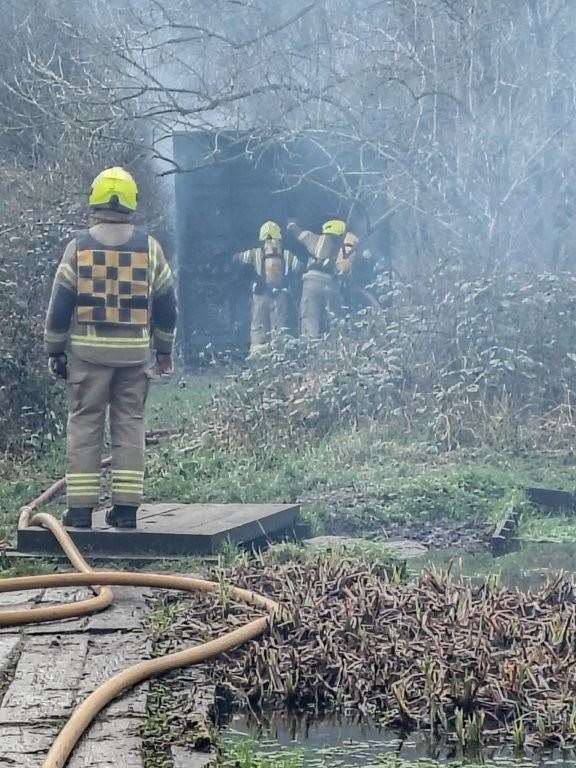 Arson attack at Fant Wildlife Nature Reserve destroys £5,000 worth of ...