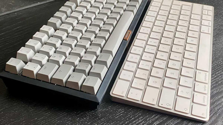 Cherry KW 300 MX im Test: Kompakte mechanische Tastatur mit guter Mac ...