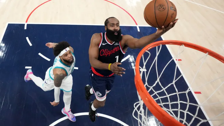 Clippers' James Harden passes Lakers legend on historic NBA scoring list