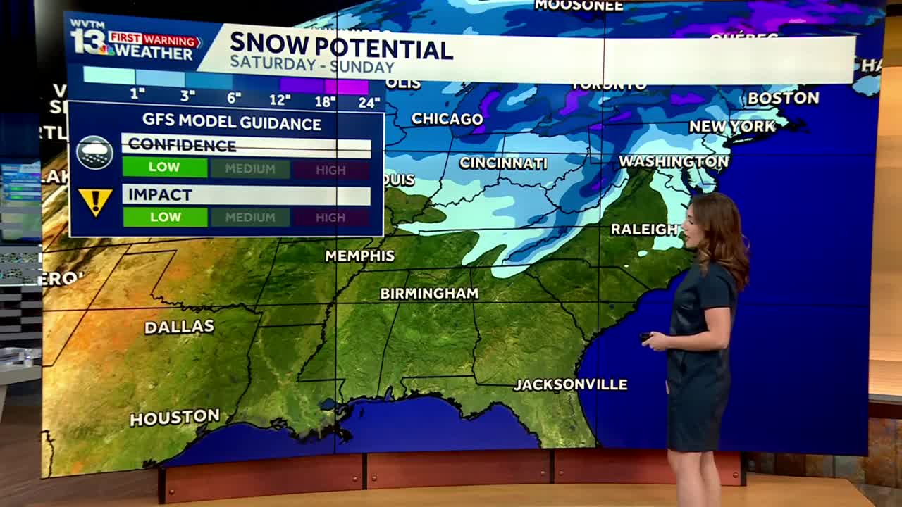 Alabama's weather forecast turns bitter cold ahead of a slim chance for ...