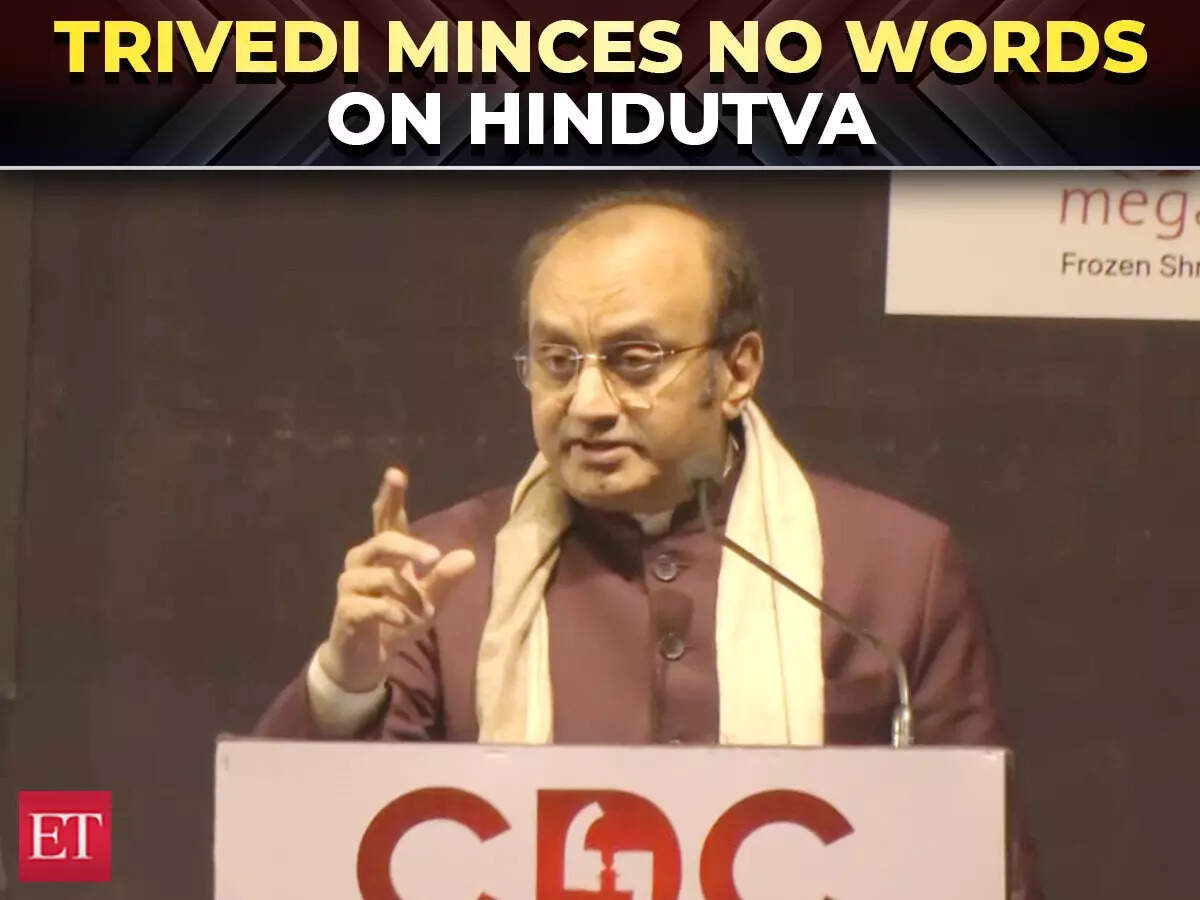 'Hindutva is Hindu tattva': Sudhanshu Trivedi's fiery pitch at Calcutta ...