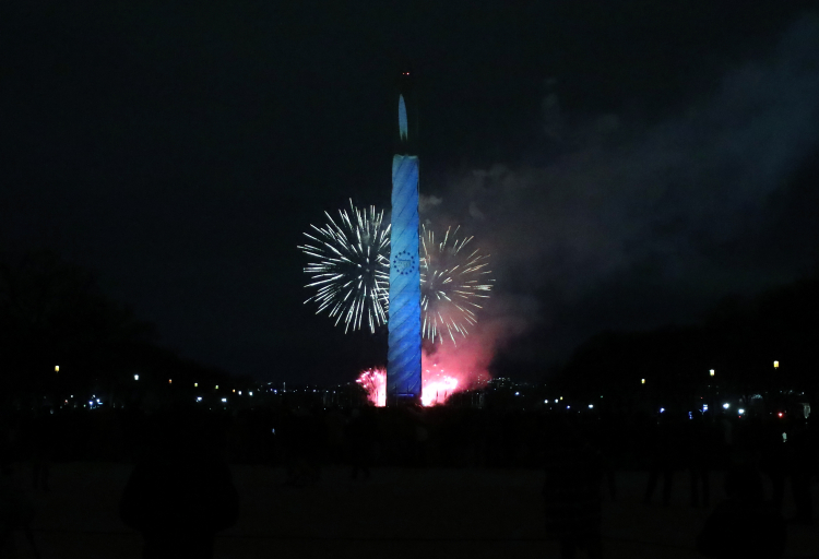The man who lit the Washington Monument like a candle