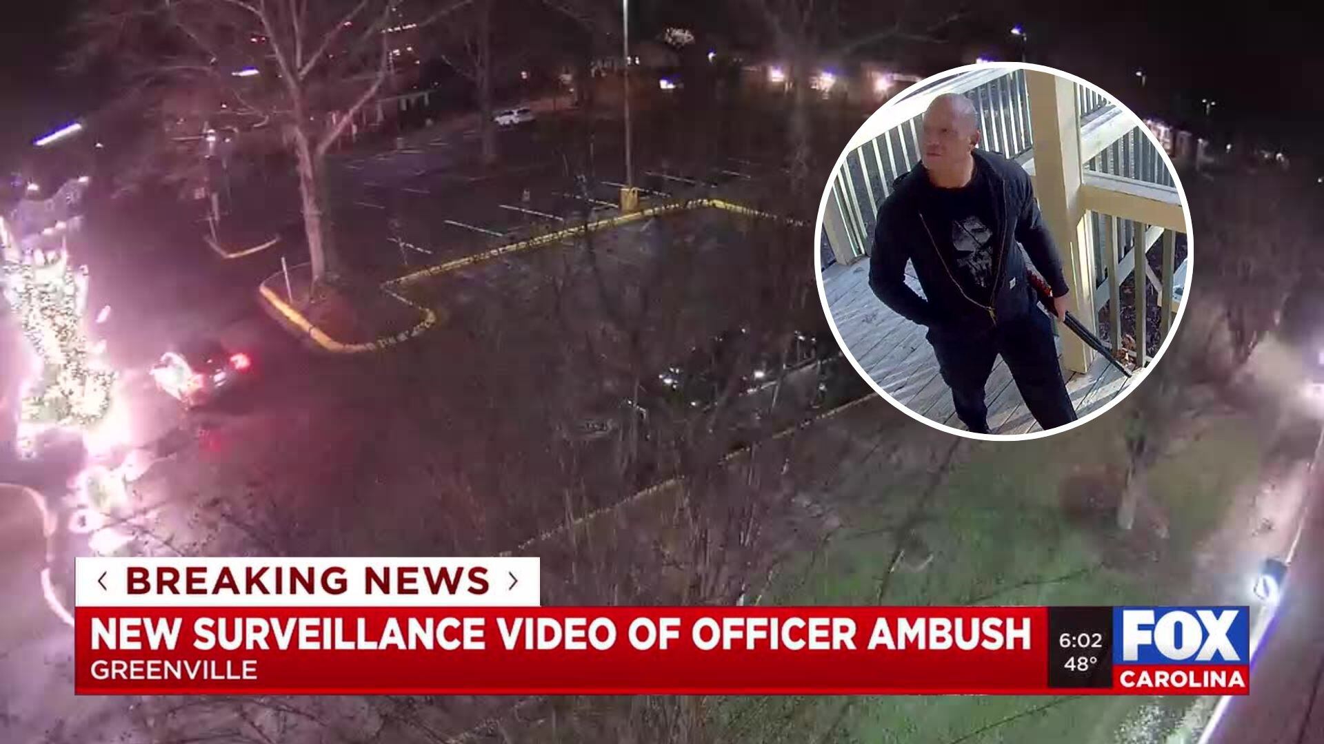 Video: SLED releases video of fiery ambush against Greenville officer