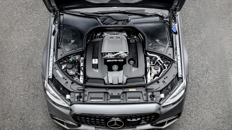 Mercedes is giving the S-Class a flat-plane V8 and no one saw it coming