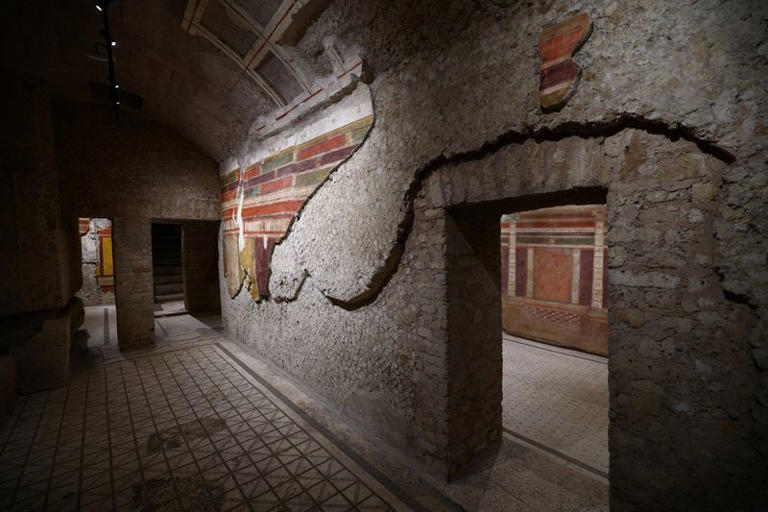 Ancient Roman home opens to the public - with remote guided tours