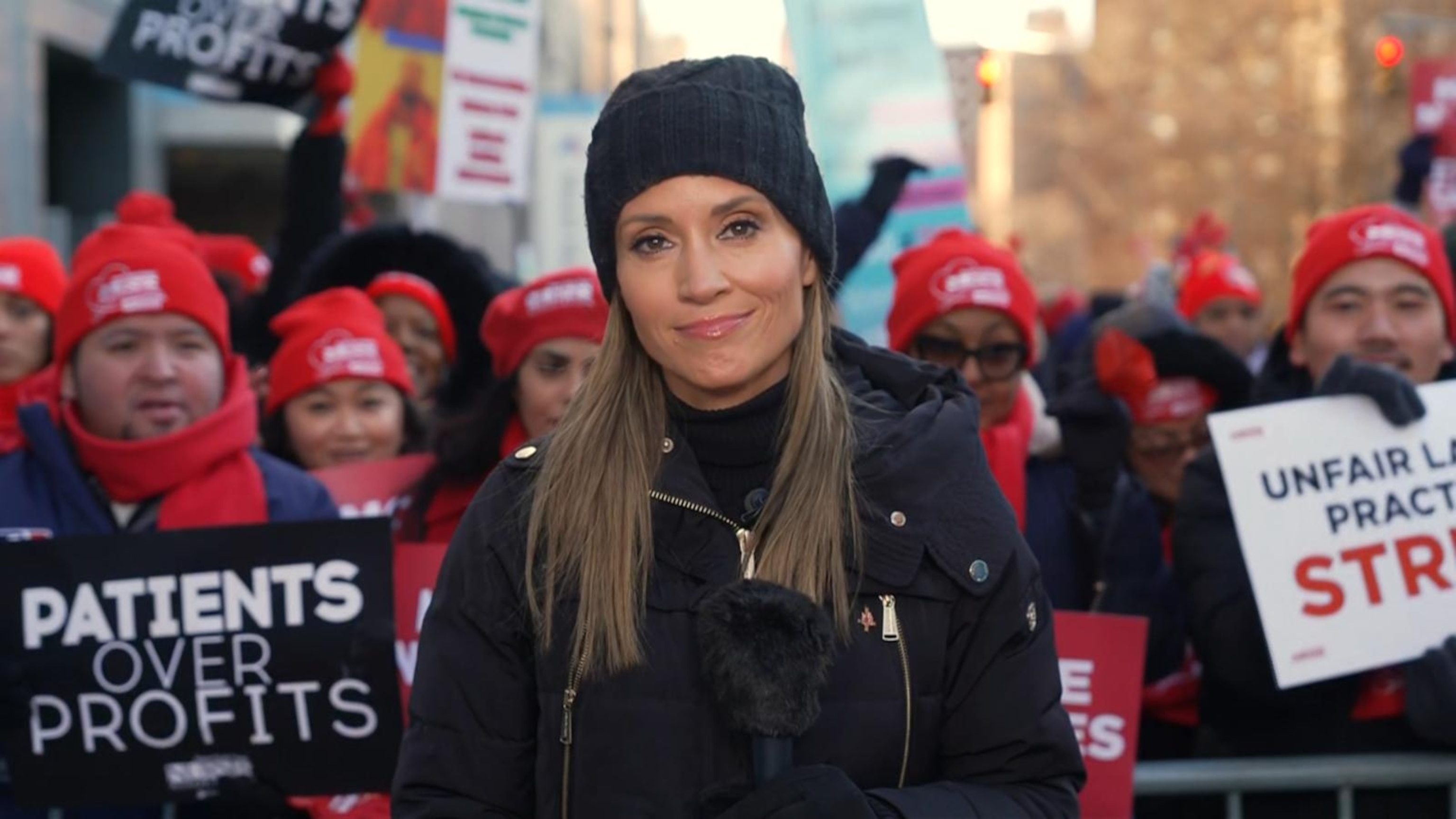 Day 2 of New York City nurses strike