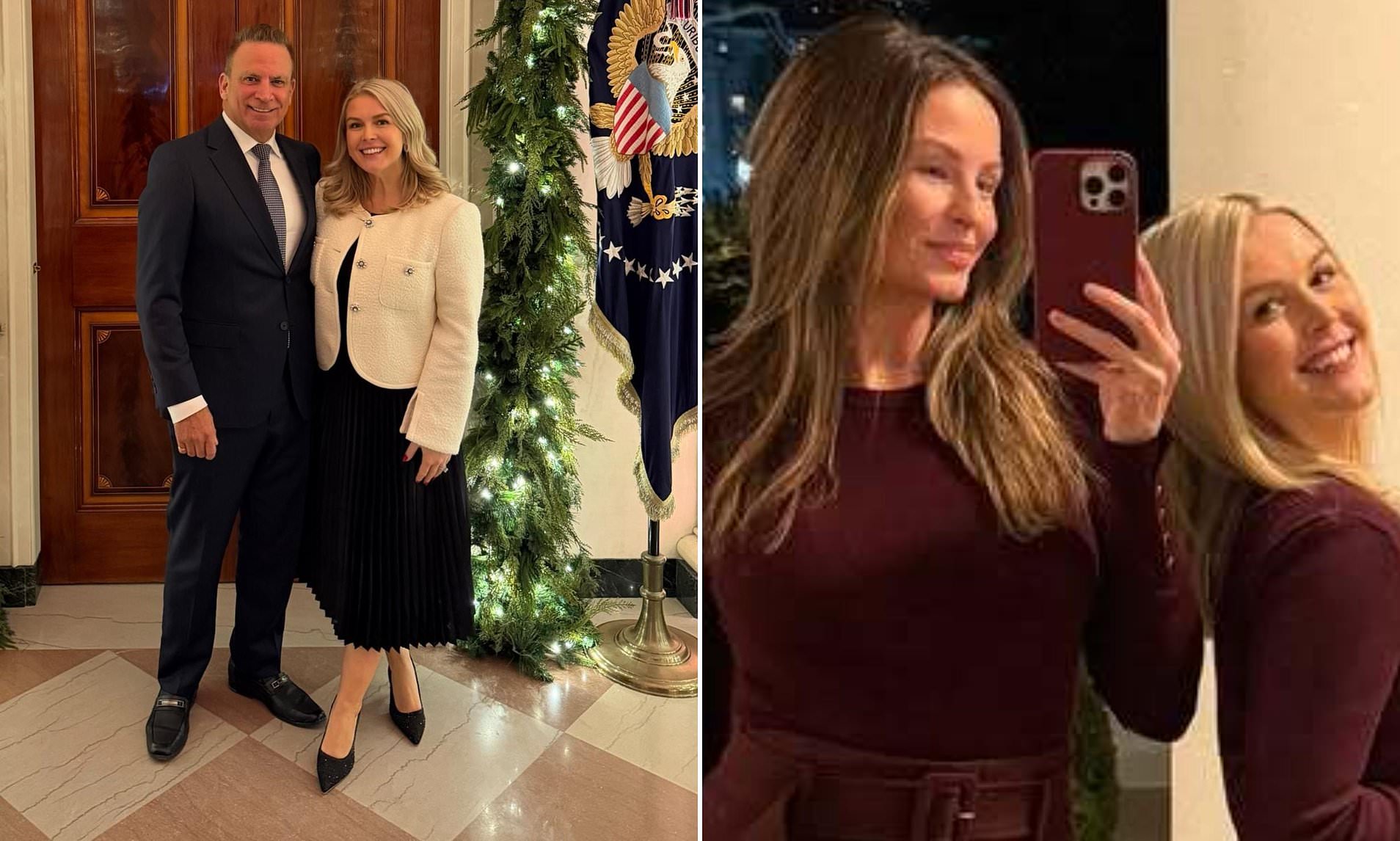 Karoline Leavitt flaunts growing baby bump as she prepares to welcome ...