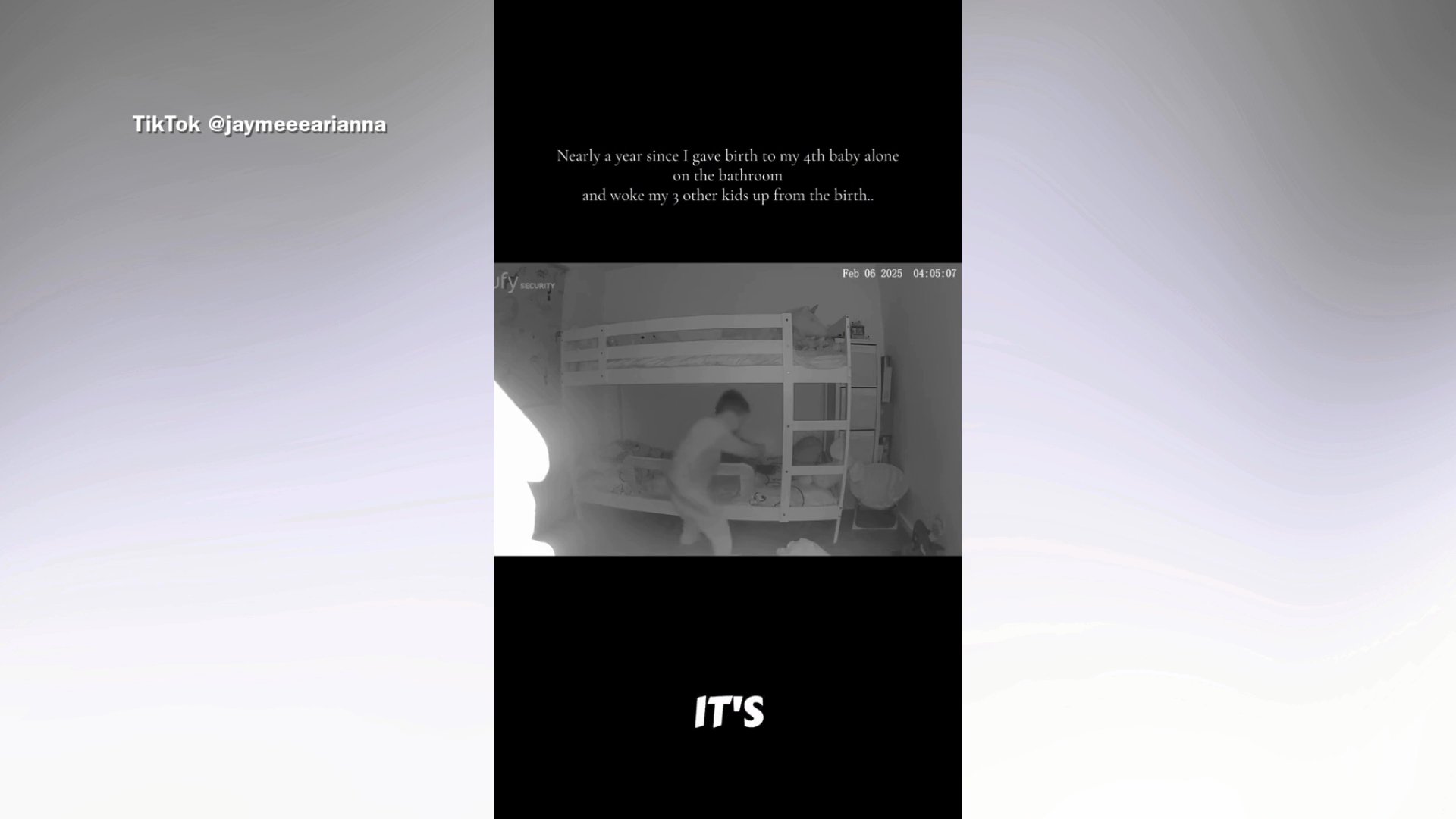 CCTV shows boy, 7, helping brother—as mom unexpectedly gives birth at home