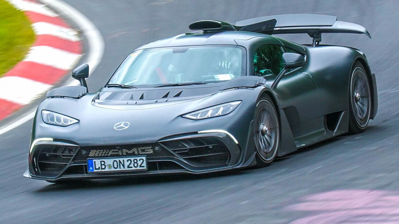 High-performance million dollar cars take on the legendary Nürburgring