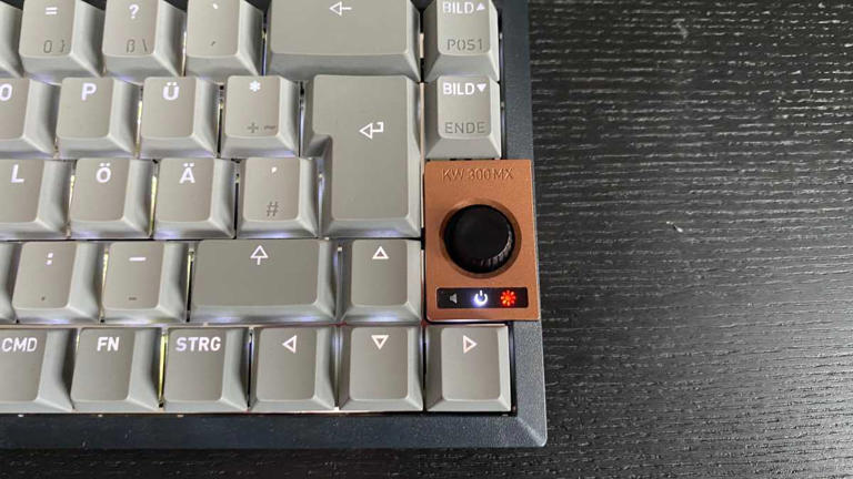 Cherry KW 300 MX im Test: Kompakte mechanische Tastatur mit guter Mac ...