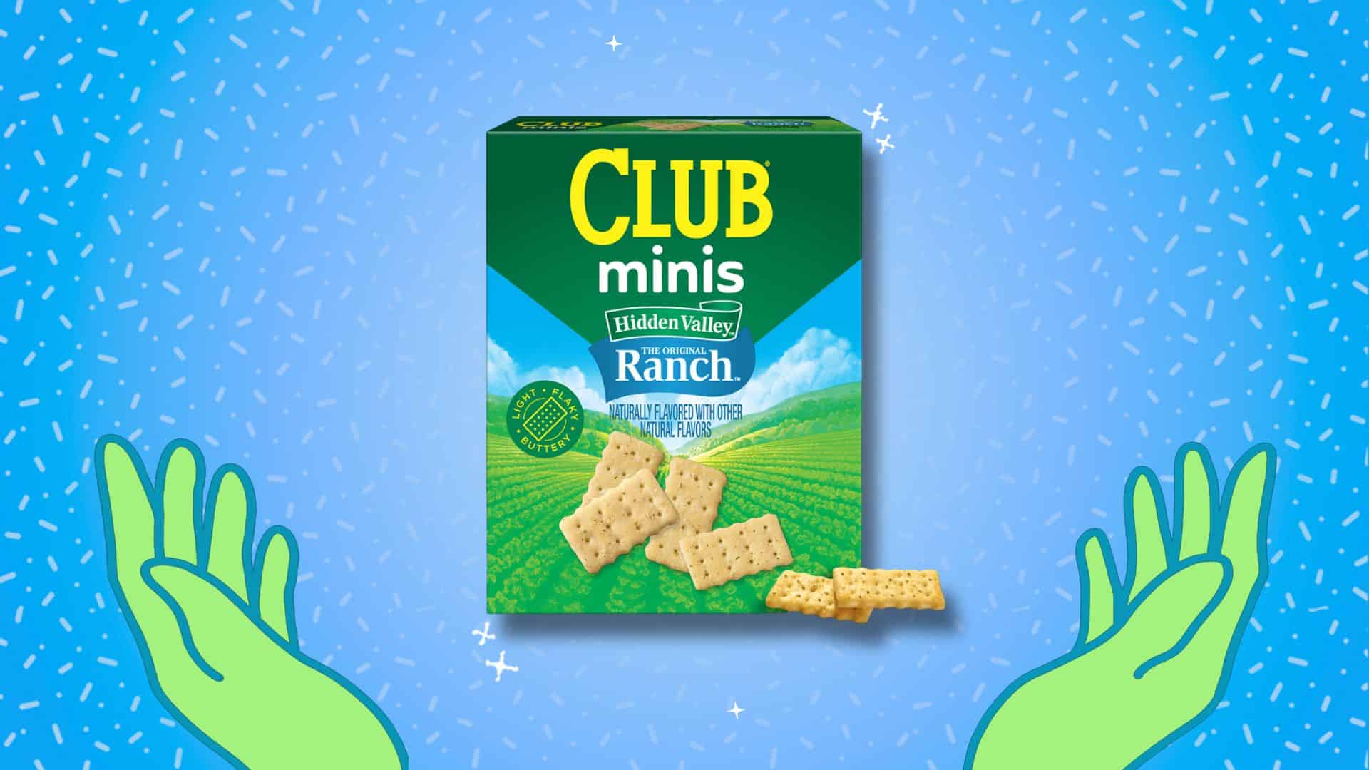 Wanna try a brand new Hidden Valley Ranch snack? Join the club