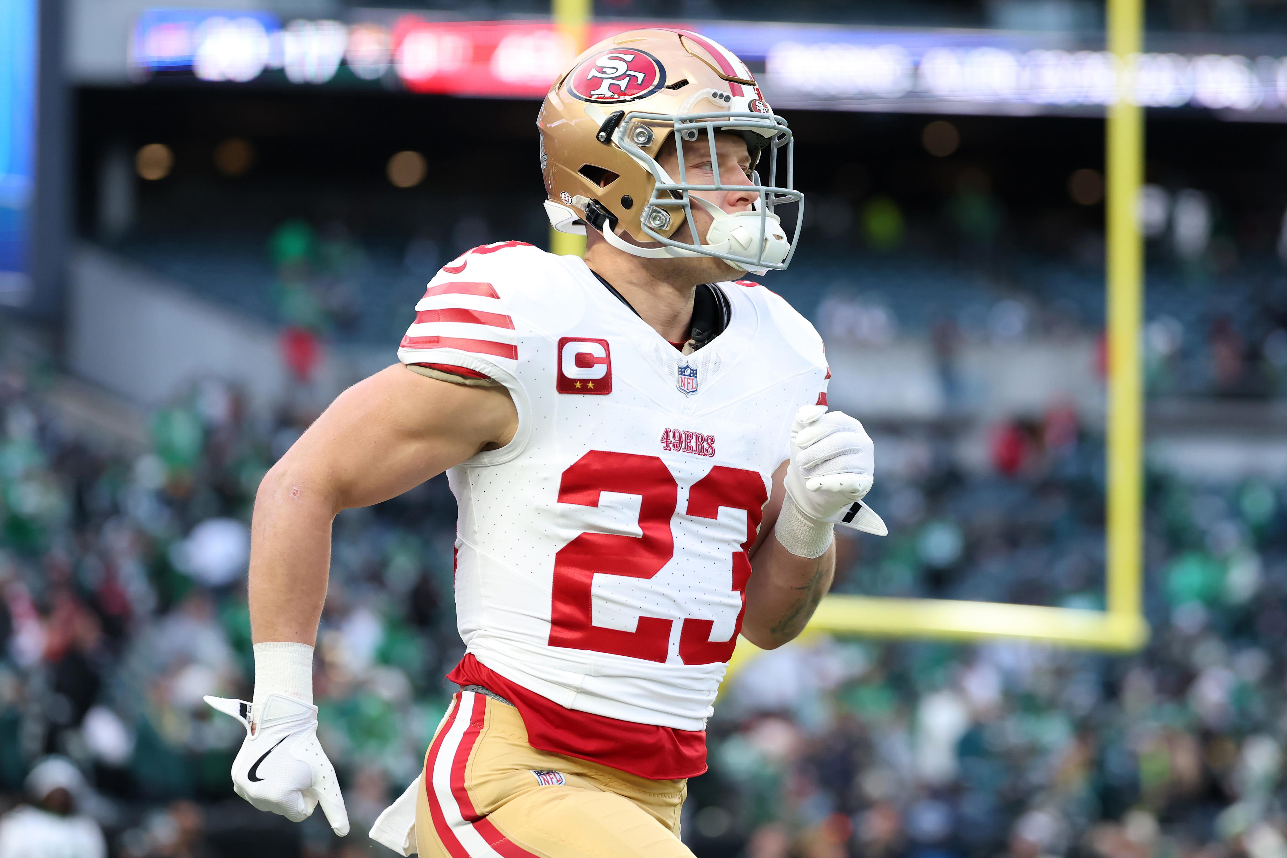 49ers' Christian McCaffrey suffers injury in first half vs. Seahawks