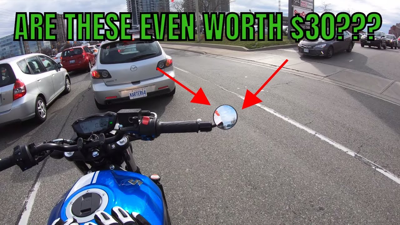 Are $30 Amazon motorcycle mirrors any good?