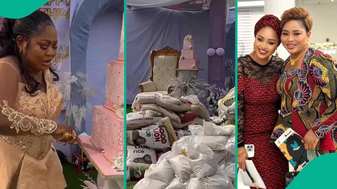 Video: Drama as Rita Daniels celebrates birthday, gives to less ...