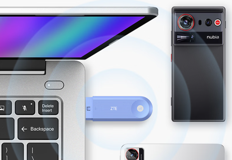 ZTE launches F40 5G RedCap portable Wi-Fi with USB ports and up to 16 ...