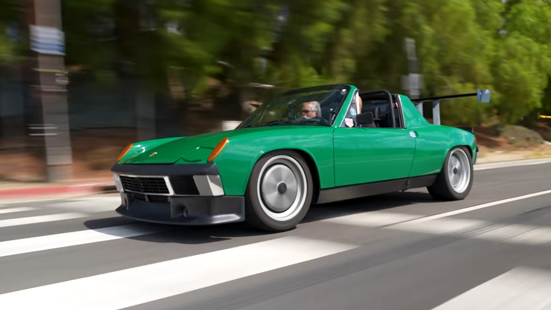 A vintage Porsche 914 reimagined for the track