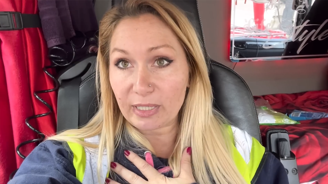 A bad spot for a trucking mistake