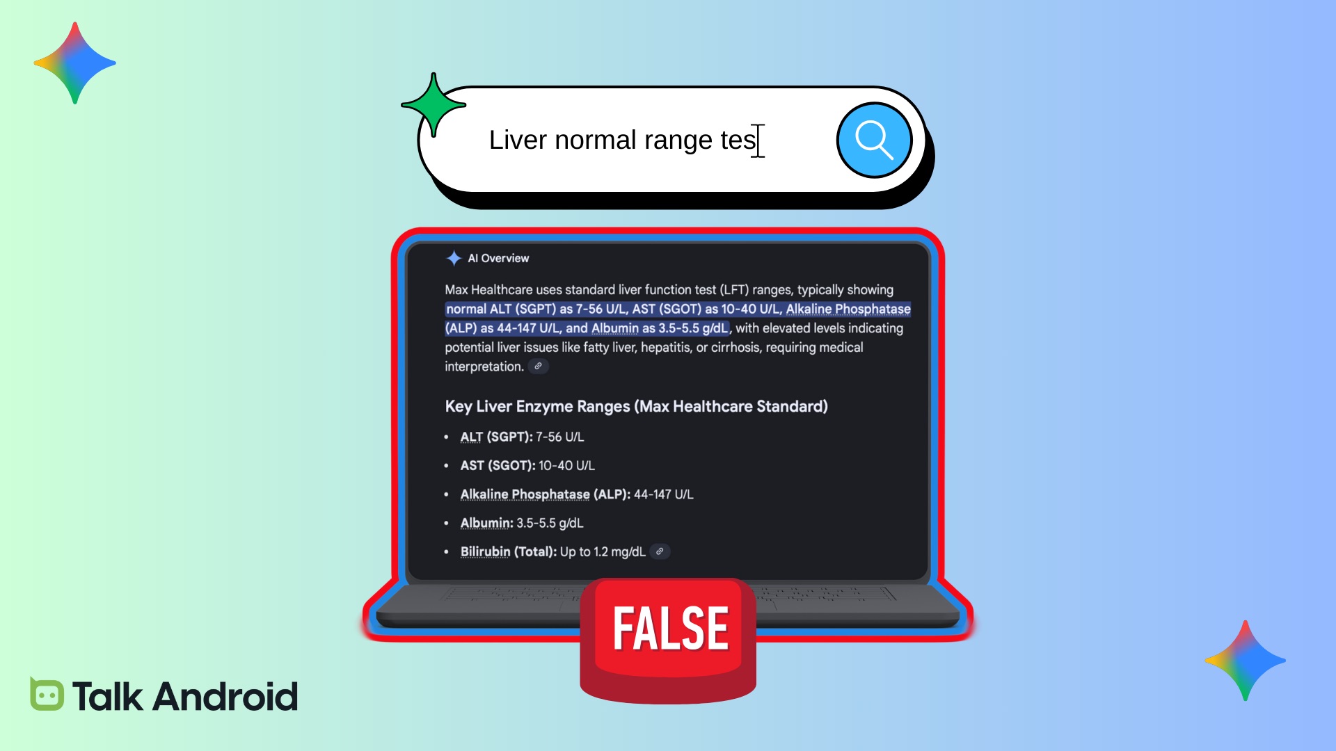 Search at your own risk as Google’s AI hallucinates liver test