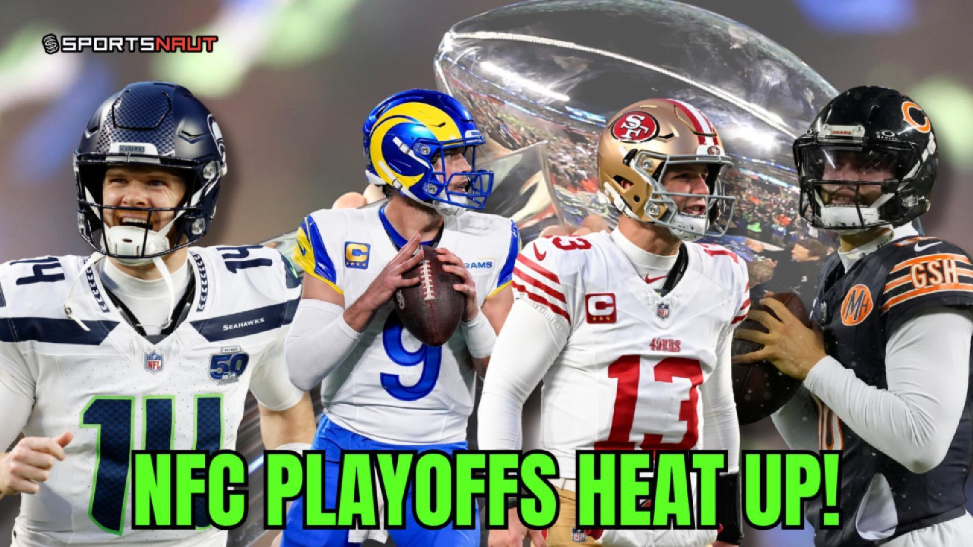 NFC divisional round preview: Seahawks vs 49ers, Bears vs Rams & road ...