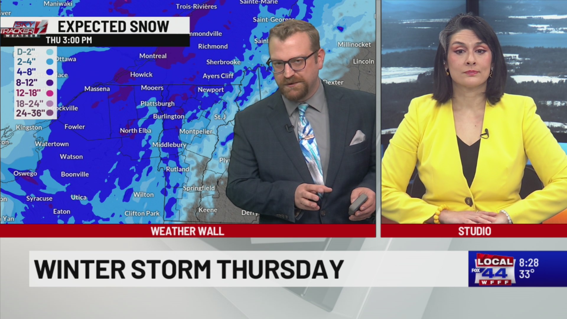 Thursday's winter storm: Timing, totals, travel impacts