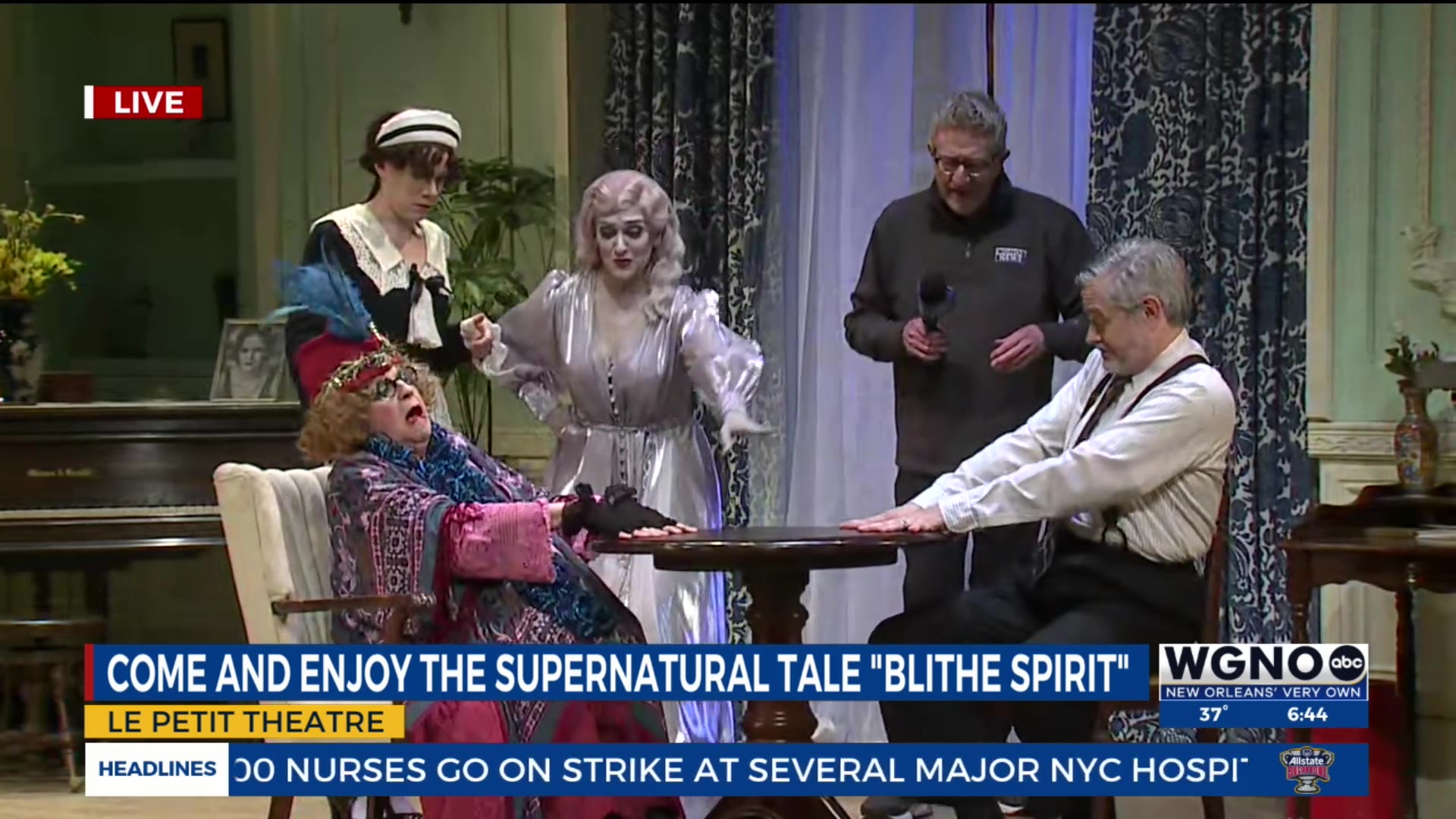 A supernatural love triangle at Le Petit Theatre in the French Quarter