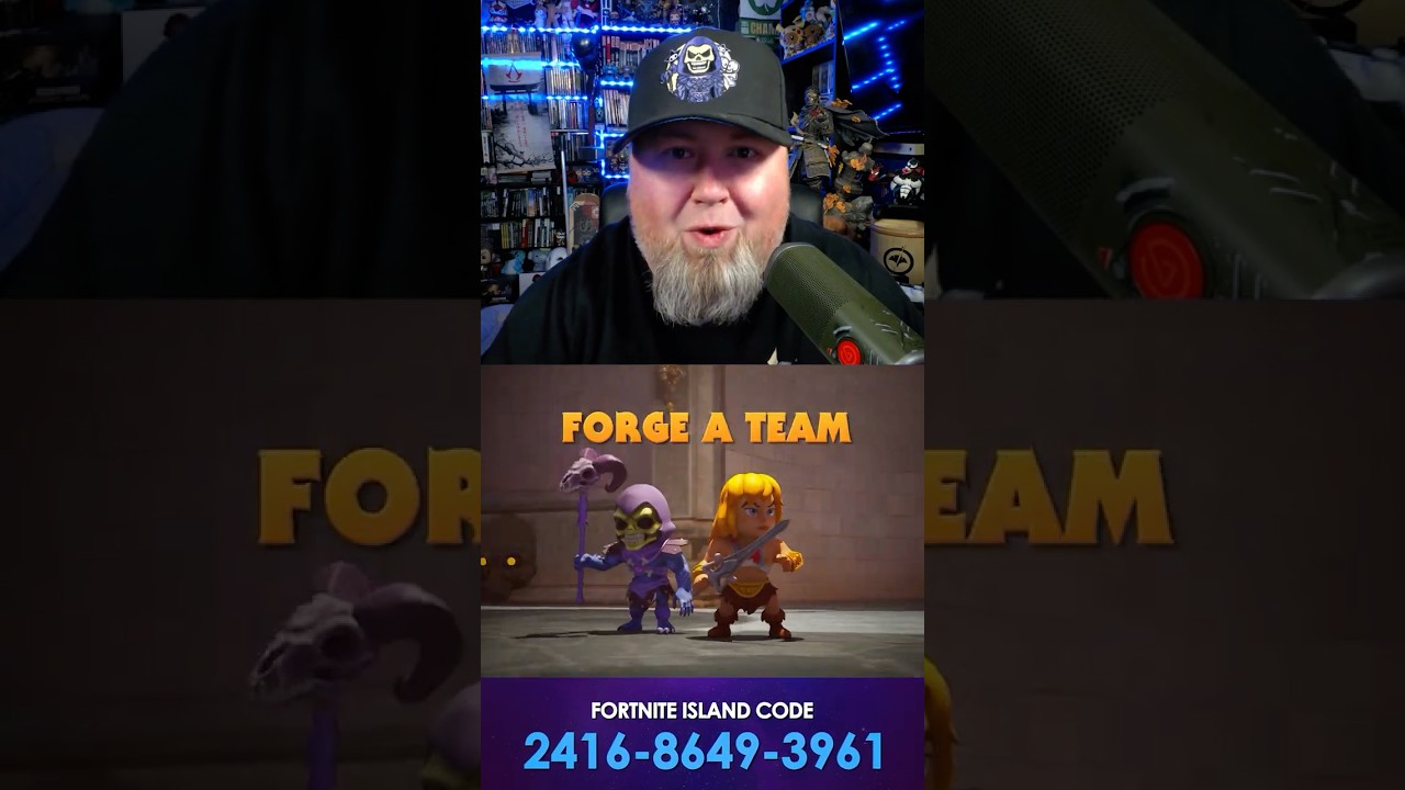 He-Man heroes available now in Fortnite!