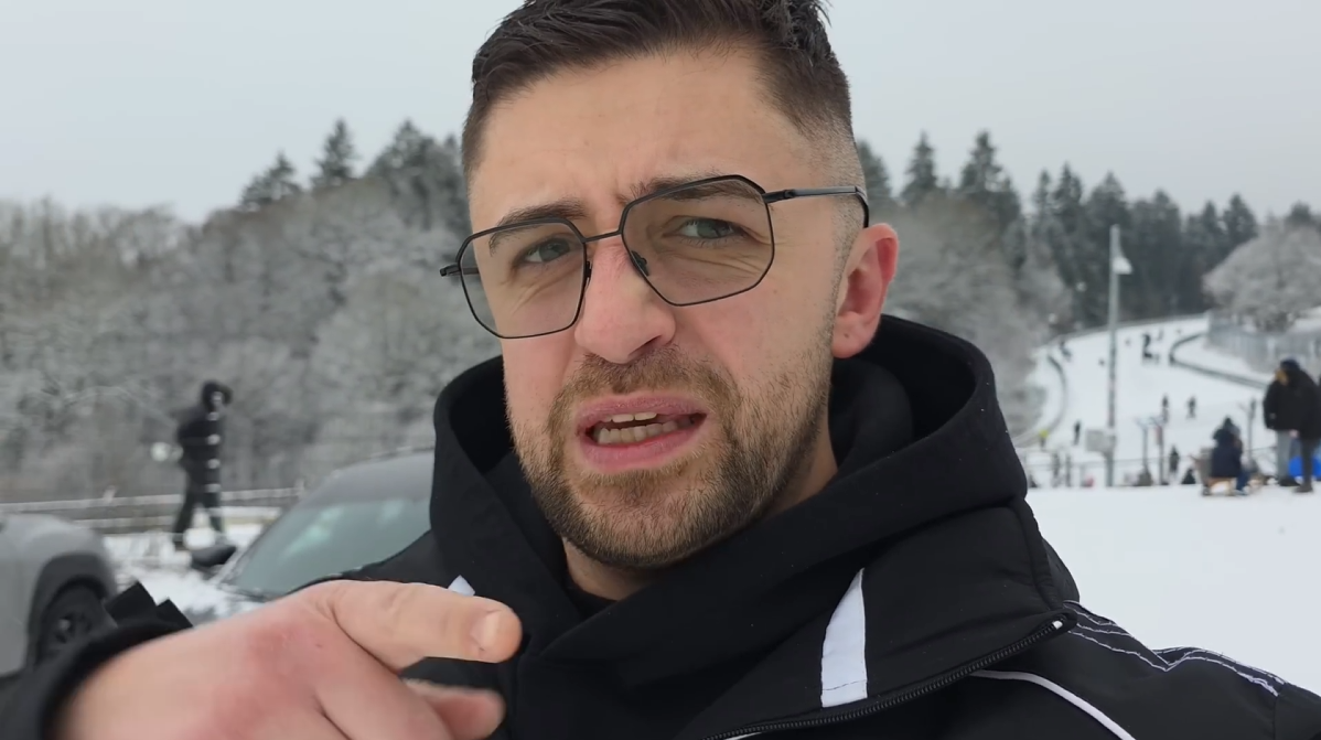 What happens when the Nürburgring completely freezes over?