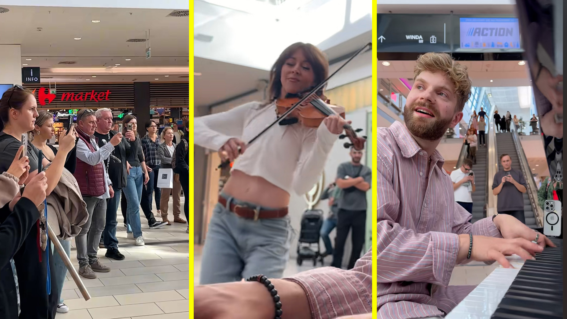 An unexpected violin duet with Lindsey Stirling