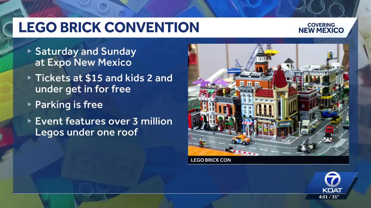 Lego convention coming to Albuquerque this weekend