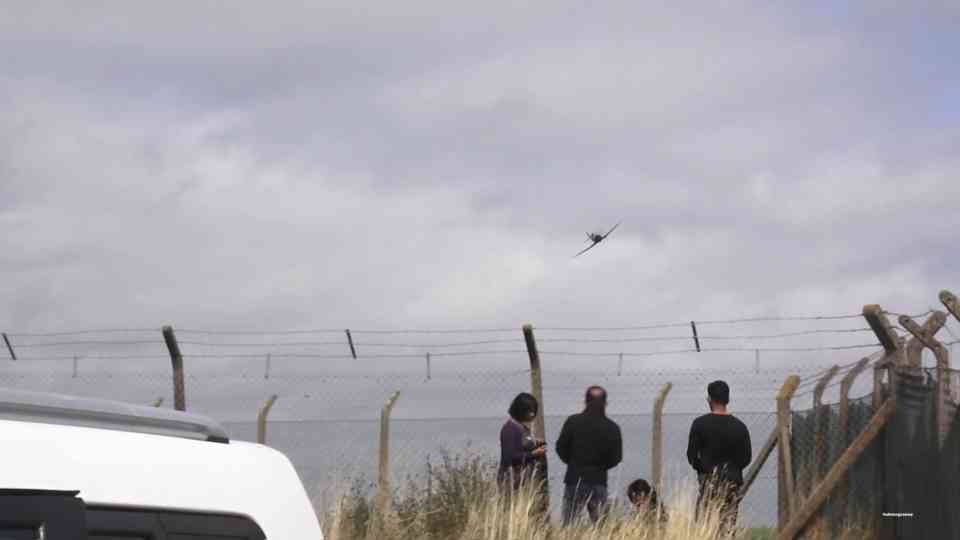 Pure mechanical violence from a 53-litre aircraft engine