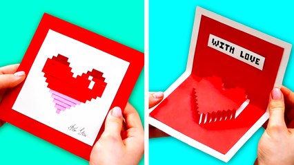 Creative Valentine’s Day card ideas