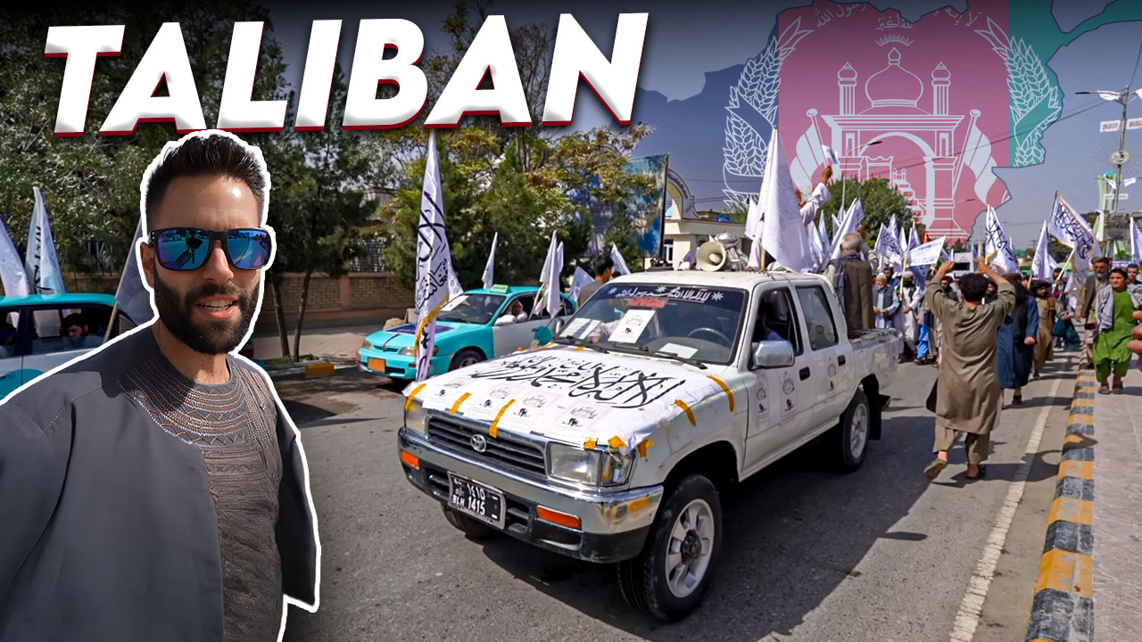 Afghanistan travel shock: Taliban parade in Mazar-e-Sharif