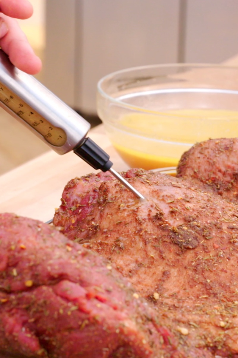 Brisket injection trick for juicy backyard barbecue