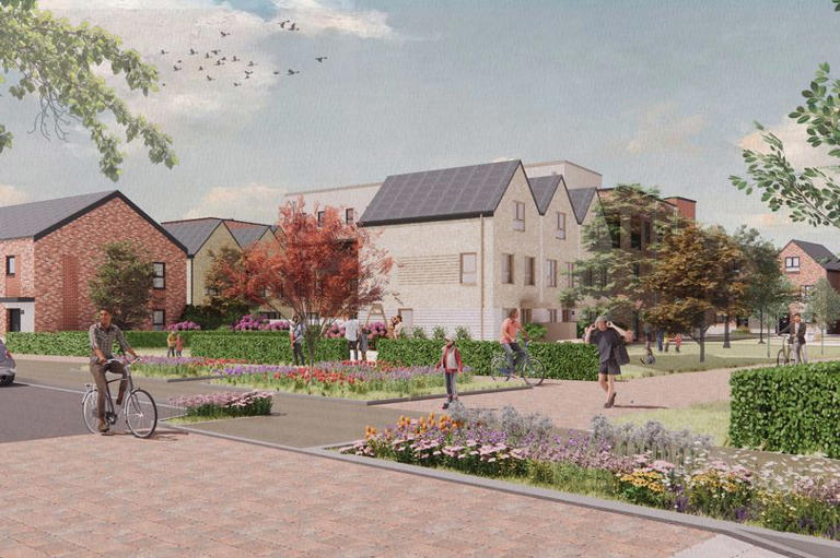 Plans submitted to build 134 new homes on rundown estate