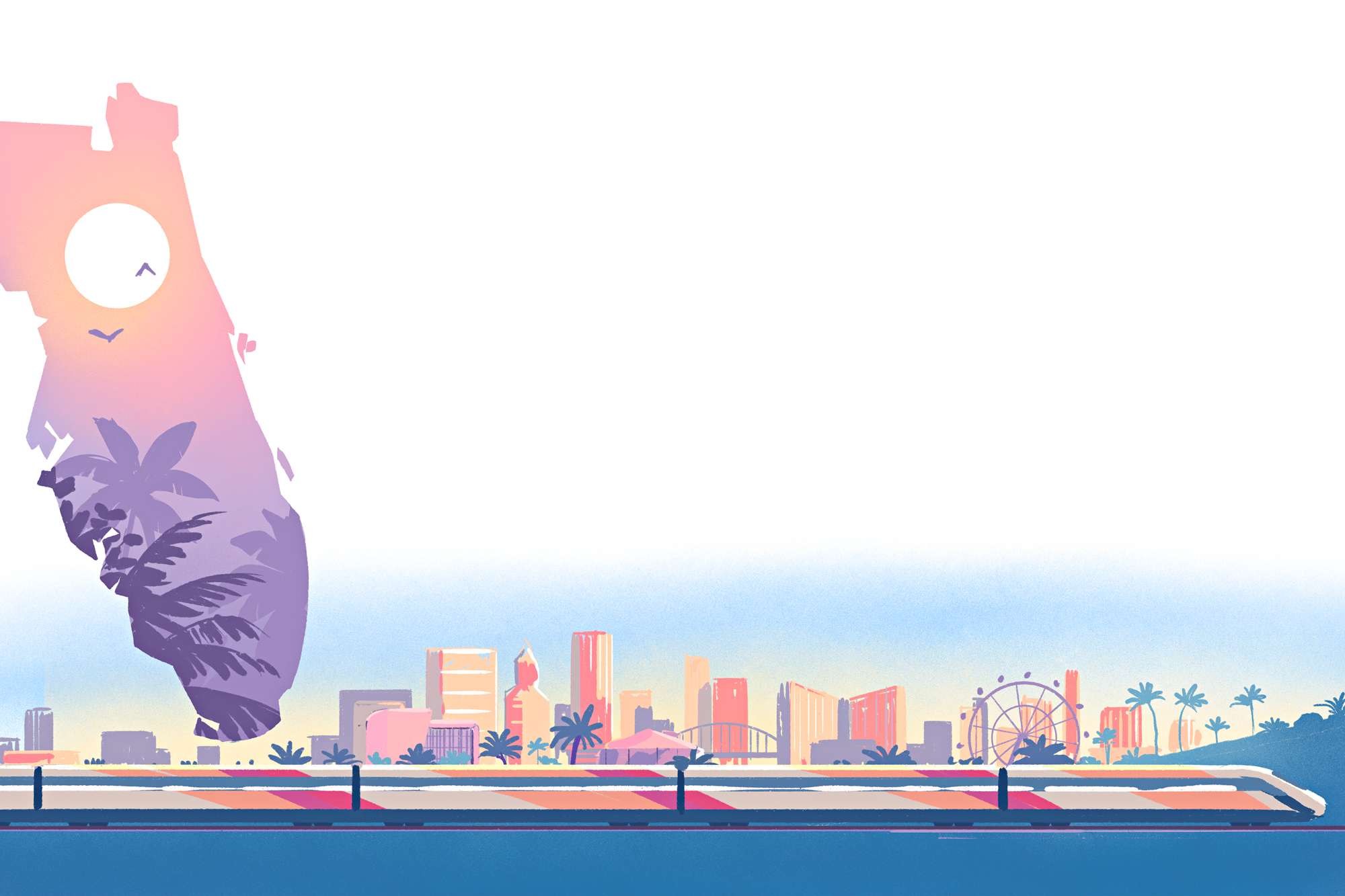 How a new rail line is reinventing the Florida vacation