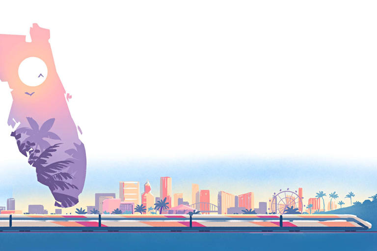 How a new rail line is reinventing the Florida vacation