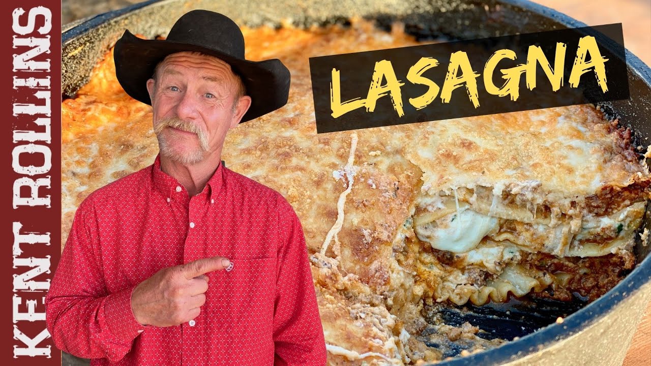 Traditional cowboy lasagna built layer by layer the old-fashioned way