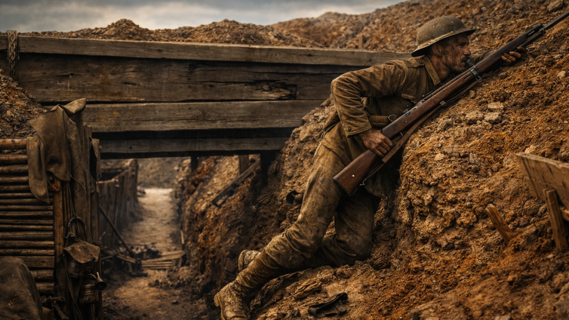 World War I becomes a machine, trenches, submarines, and the death ...