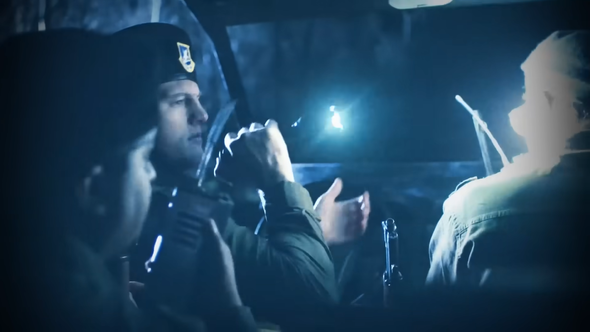 Radio went dead. Lights descended. Then the forest changed