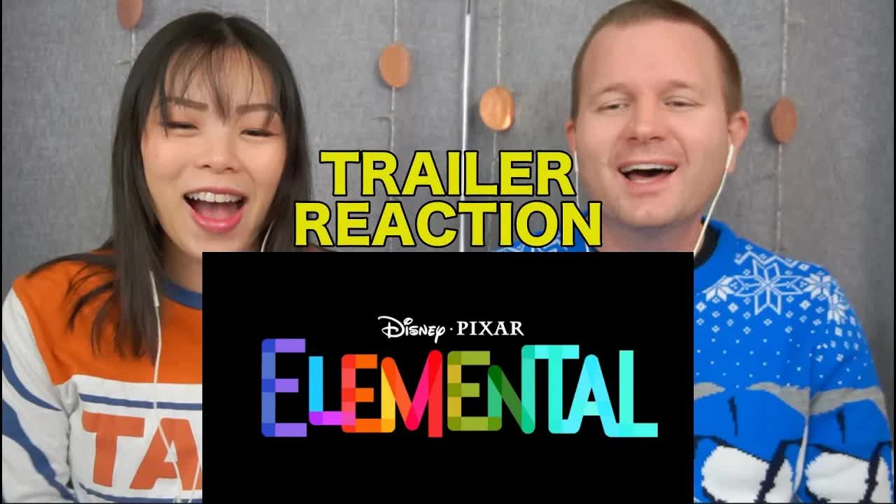 Elemental teaser trailer // reaction & review