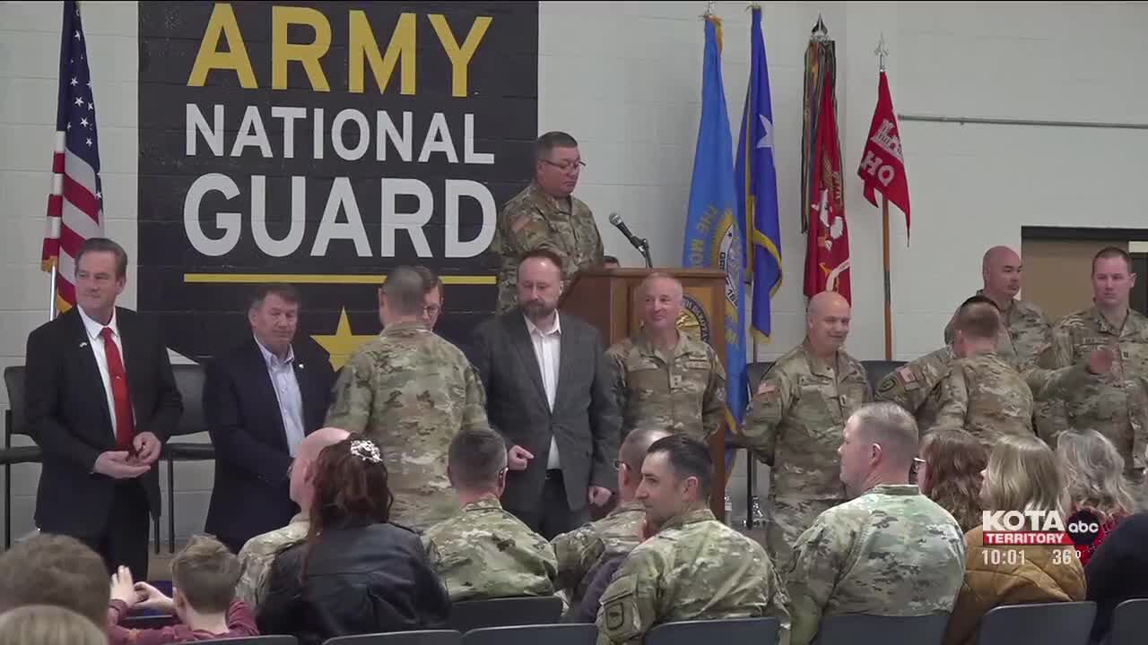 South Dakota soldiers return home from border deployment