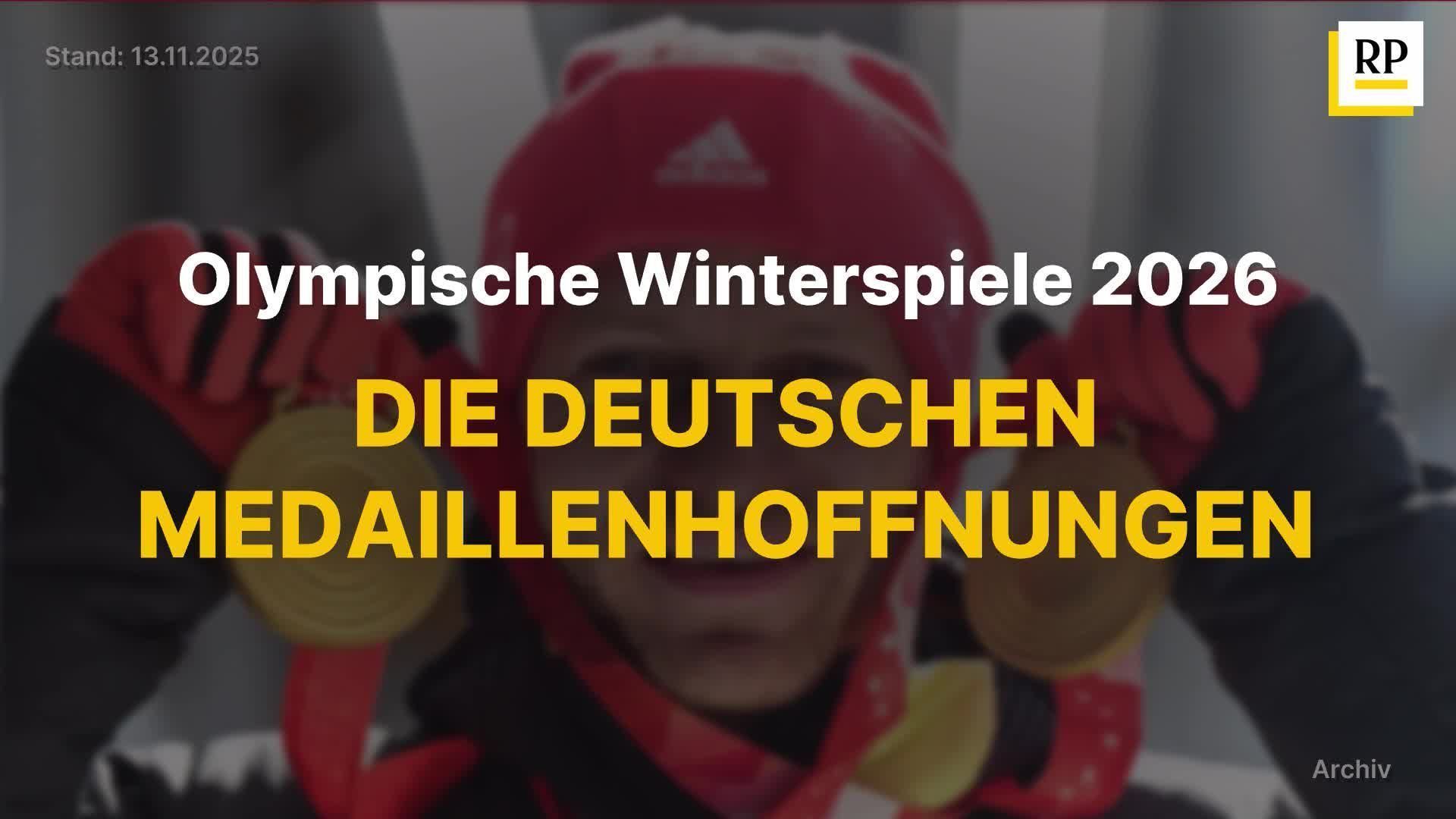 Olympische Winterspiele 2026: Die deutschen Medaillenhoffnungen