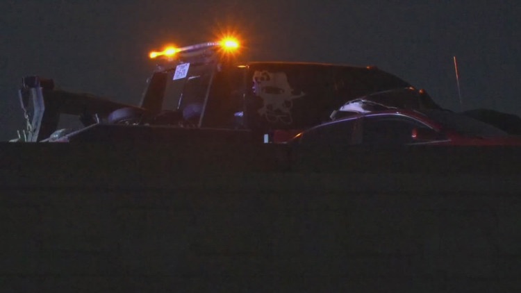 Crash turns deadly after tow truck slams into disabled car on the Katy ...